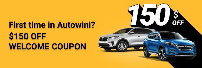 Autowini Welcome Coupon! Notice | Autowini
