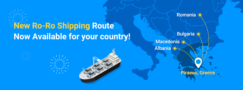 New Ro-Ro Shipping Route: Piraeus, Greece Notice | Autowini