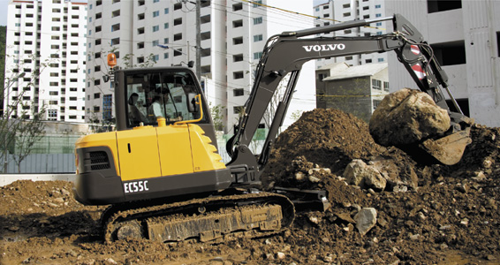 2014 Volvo EC55C 5t~8t Excavator S.Korea | Autowini
